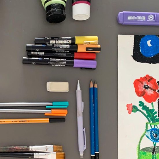 Sketchbook A4 tekenblok met dik papier (30 vellen, 240 g/m² ...