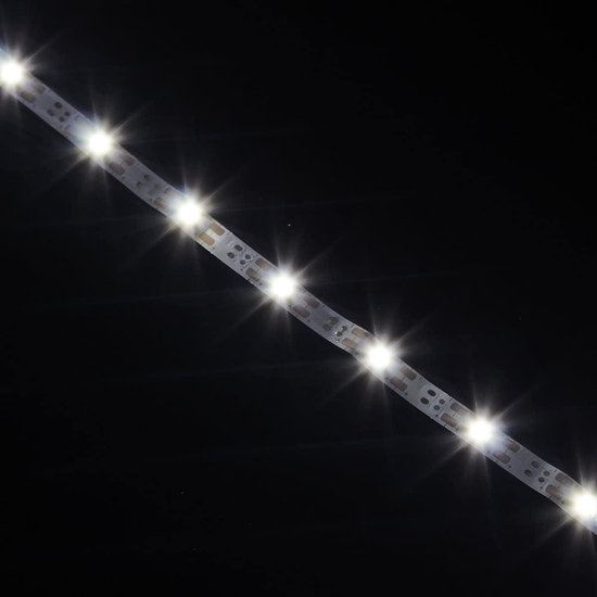 Led Strip Niet-Waterdichte USB 5M 5V Wit Verlichting voor TV PC Kast ...