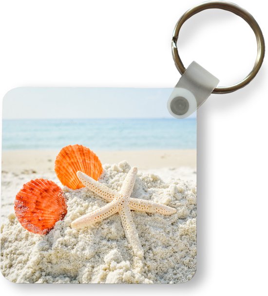 Sleutelhanger - Uitdeelcadeautjes - Strand - Schelpen - Zeester ...