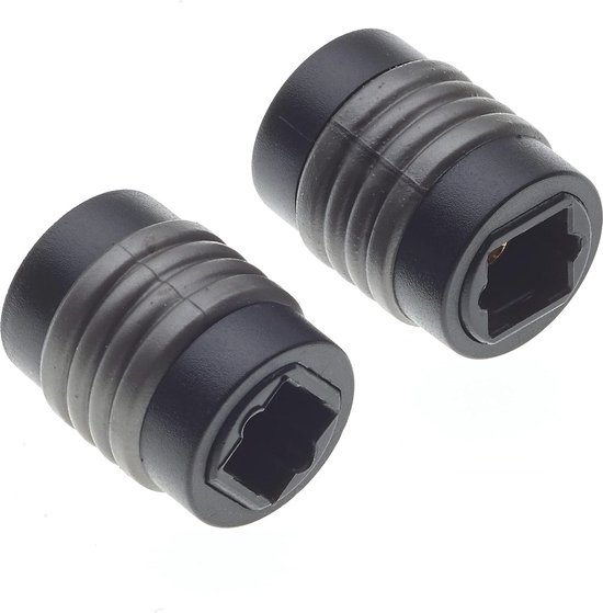 Optische TOS naar TOS-koppeling - Set van 2 TOSLINK-verbindingen voor ...