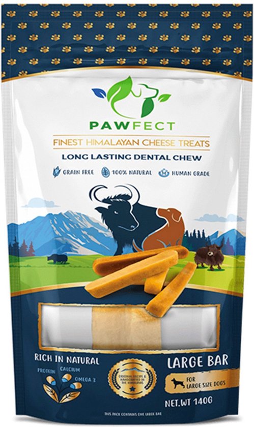 Pawfect Chew Bars - Hondensnacks - 140 g Large | bol