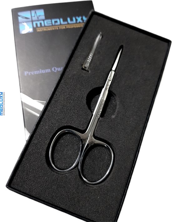 MEDLUXY® PRO - Nagelriemschaar (huid- en vellenschaartje) - Gebogen ...