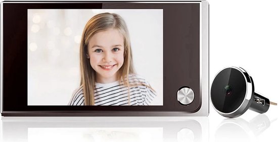 Camera Beveiliging - Camera Deurbel - Deurbel Camera - Met Scherm - 120 ...