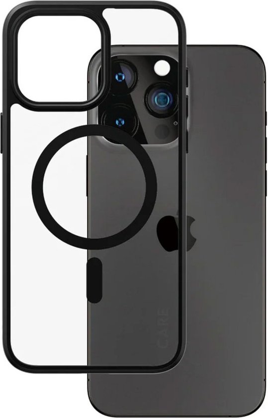 CARE by PanzerGlass Flagship Case - Transparant Urban Combat w. - Zwart MagSafe iPhone... | bol