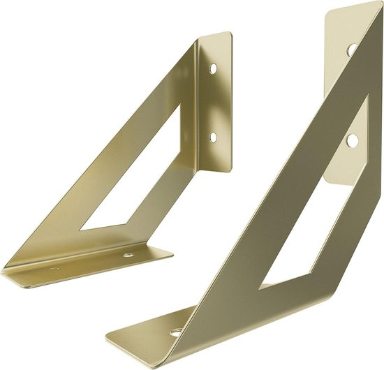 Design plankdragers Truss van staal 120 x 120 mm goud gepoedercoat ...