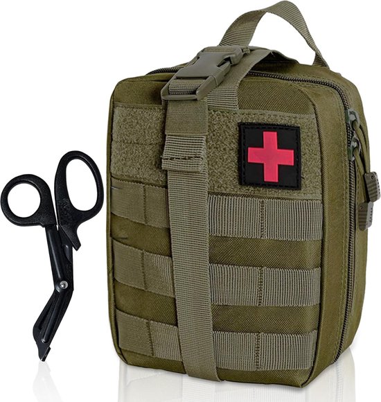 Survival Kit - Militaire EHBO-opbergdoos - Molle EHBO-kit - Met ...