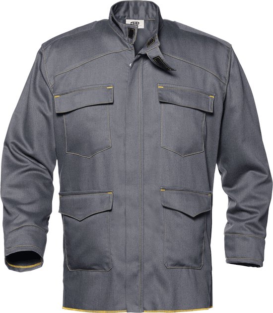 SIR SAFETY METAL SPLASH Stof Werkjas HEREN Veiligheidsjas Grijs ...