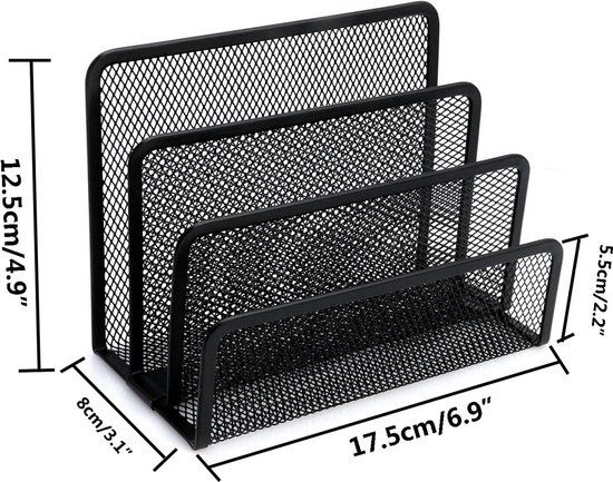 Bureaumap, net, brievensorteerder, brievenbakje voor brief, kantoor ...