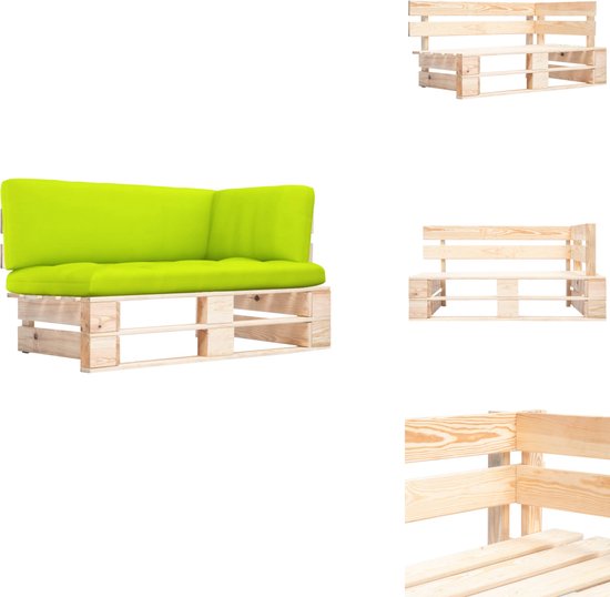 vidaXL Pallet Hoekbank - Pallet Hoekbanken - Hoekbank - Hoekbanken ...