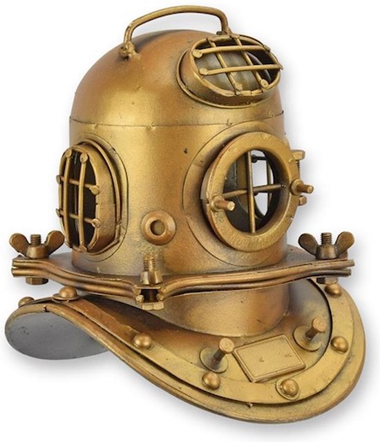 Duikhelm - Miniatuur Model - Klassieke Duikhelm - Tin Metaal - Diepzee ...