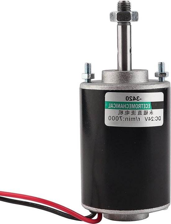 12V 24V DC Generator Motor 200W Permanent Magnet Low Noise High Speed ...