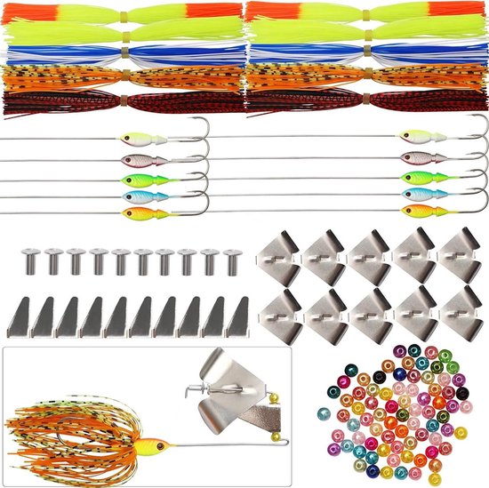 Inline Spinner Bait Trout Bait - Buzzbaits Lure Box 228pcs | bol
