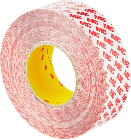 Dubbelzijdig plakband transparant 38 mm x 50 m - GPT-020 - voor bevestiging en... | bol