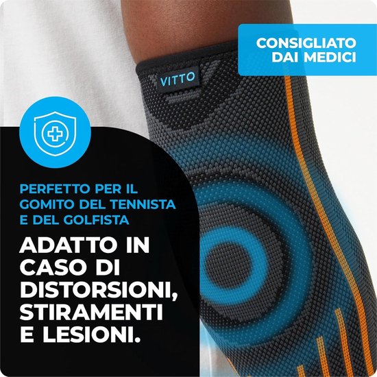 Elbow Support Brace - Compression Arm Sleeve for Tendonitis Arthritis ...