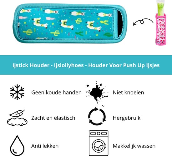 Ijslollyhoes - Ijsjeshouder - Popsicle Holder - Houder Voor Push Up ...
