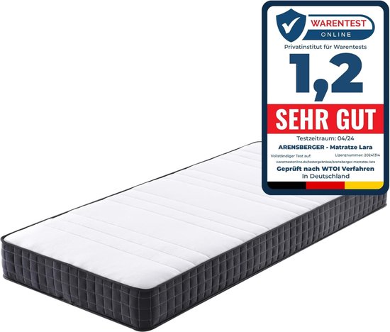 LARA Matras met 6 Lagen en 7-Zone Verdeling – Ergonomisch, H2/H3 ...