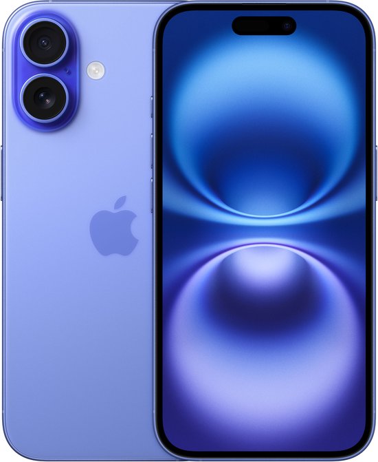 Apple iPhone 16 - 128GB - Blauw | bol