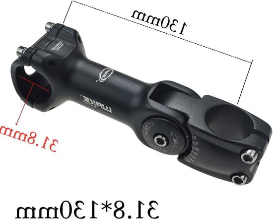 Verstelbare MTB stuurpen - Fietsstuurpen 0-60 graden verstelbaar - 318 ...