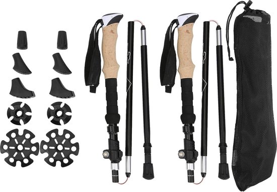 Opvouwbare Wandelstokken Set - Lichtgewicht En Duurzaam - Buiten ...