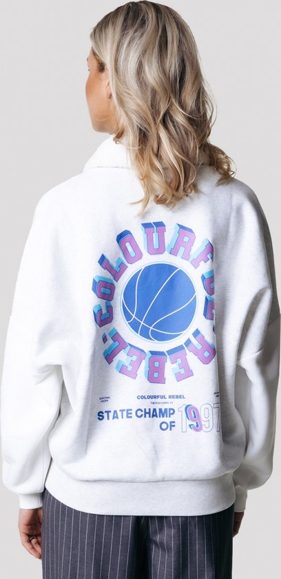 Colourful Rebel State Champ Collar Sweat- M | bol