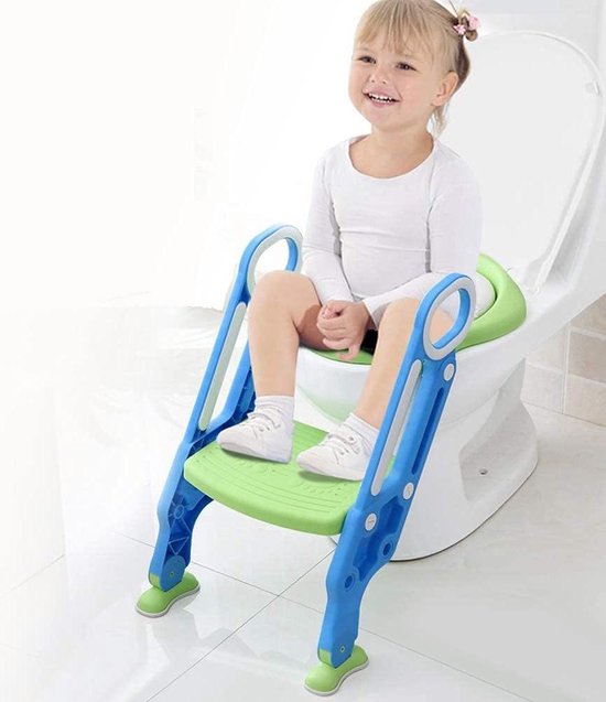 Zindelijkheidstrainer Kinderpotje toiletbril Trainerzitje trap ...