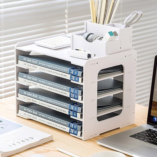 Brievenbak-organizer, bureau Netjes opbergrek Documenthouder A4 ...