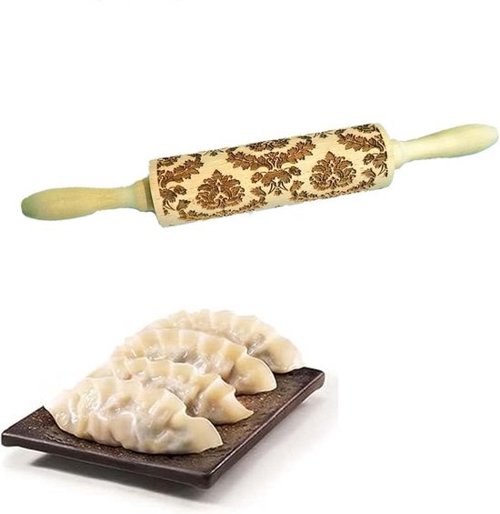 Siliconen deegroller voor het bakken van pizza, deegroller van ...