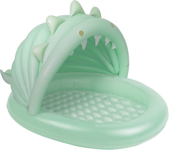 Sunnylife - Kids Inflatable Games Zwembad Dino - Kunststof - Groen | bol