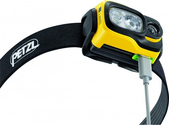 Petzl Swift RL Pro krachtige industriële hoofdlamp 1100 lumen zwart | bol