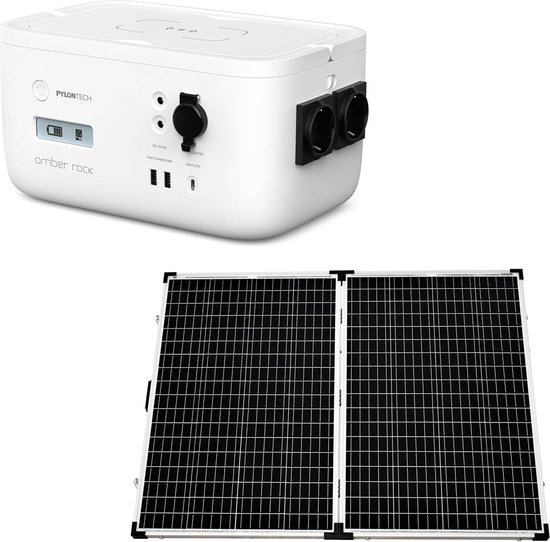 Pylontech Pylontech Amber Rock 473Wh Draagbare Powerstation Met A ...