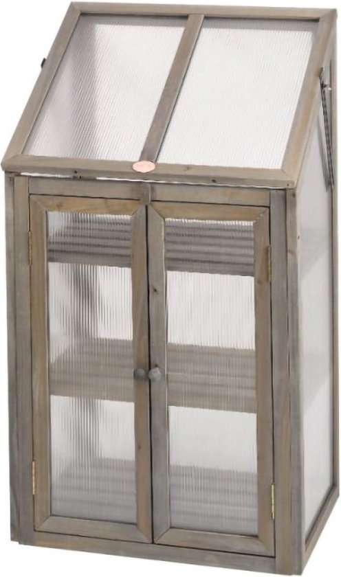 GroZone Kweekkast - Hout - 57 x 41 x 100 cm | bol