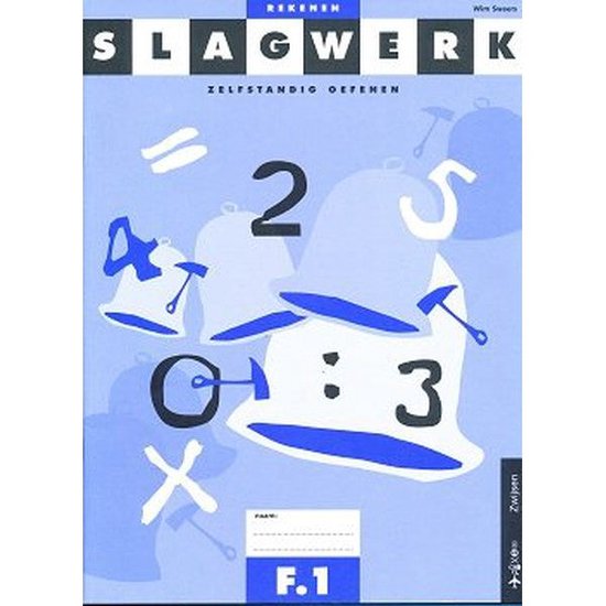 Slagwerk Rekenen werkboek F1 groep 8 (per stuk) | 8721101601782 ...