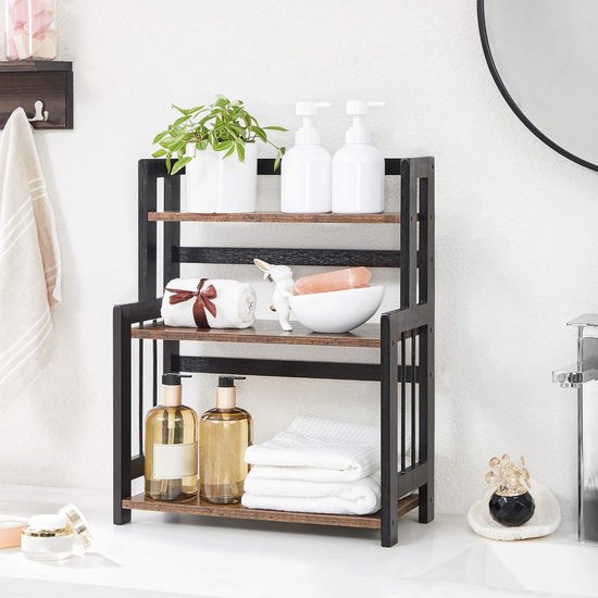 Rack à épices avec 3 niveaux, étagère de Kitchen , étagère de rangement ...