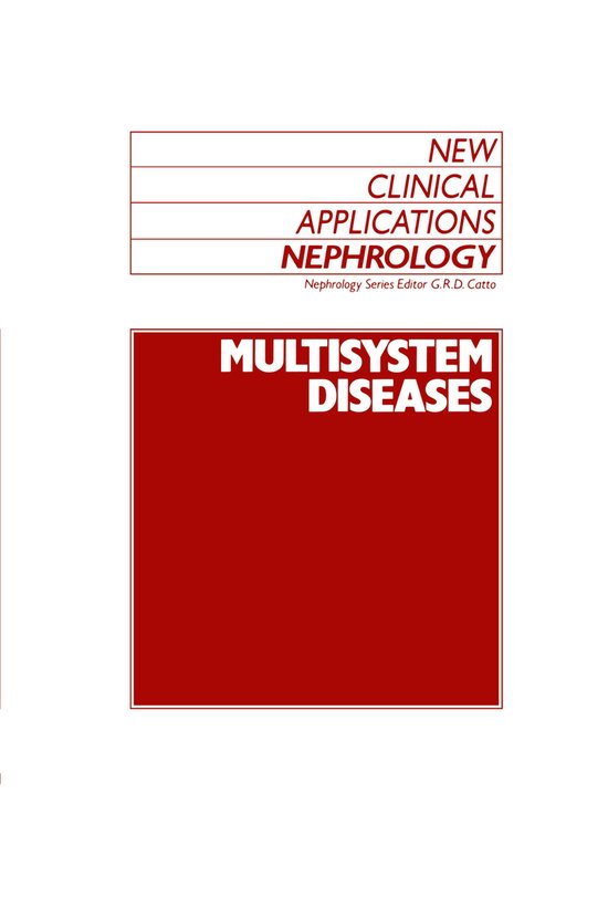 Multisystem Diseases | 9780746200605 | Graeme R. D. Catto | Boeken | bol
