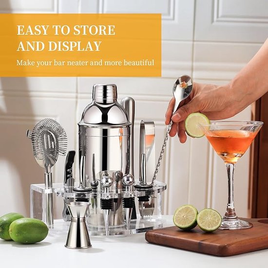 cocktailshaker set - Premium cocktailshakerset, | bol