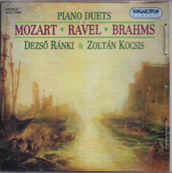 Piano duets - Wolfgang Amadeus Mozart, Maurice Ravel, Johannes Brahms ...