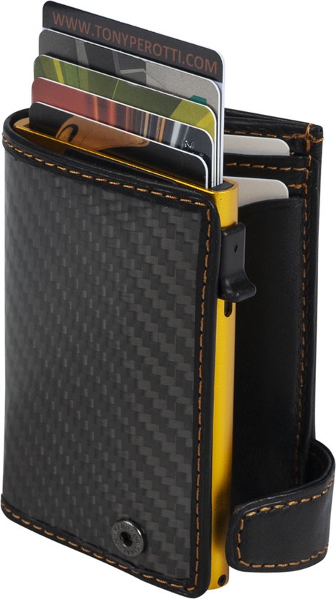 Tony Perotti Furbo RFID Creditcardhouder met papier- en kleingeldvak ...