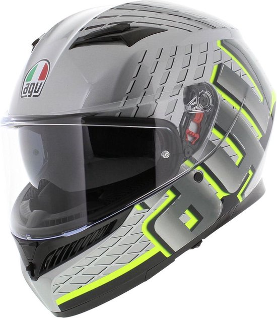 Agv K3 E2206 Mplk Fortify Grey Black Yellow Fluo 011 XXL | bol.com