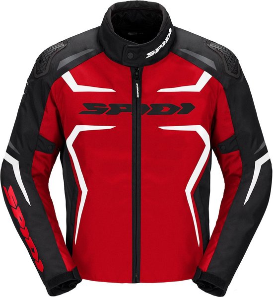 Spidi Race Evo H2Out Black Red White - Maat L | bol.com