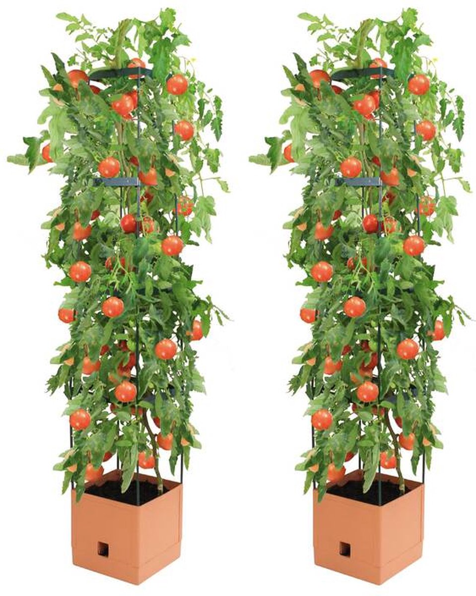 Bio Green Maxitom plantentoren antraciet | bol