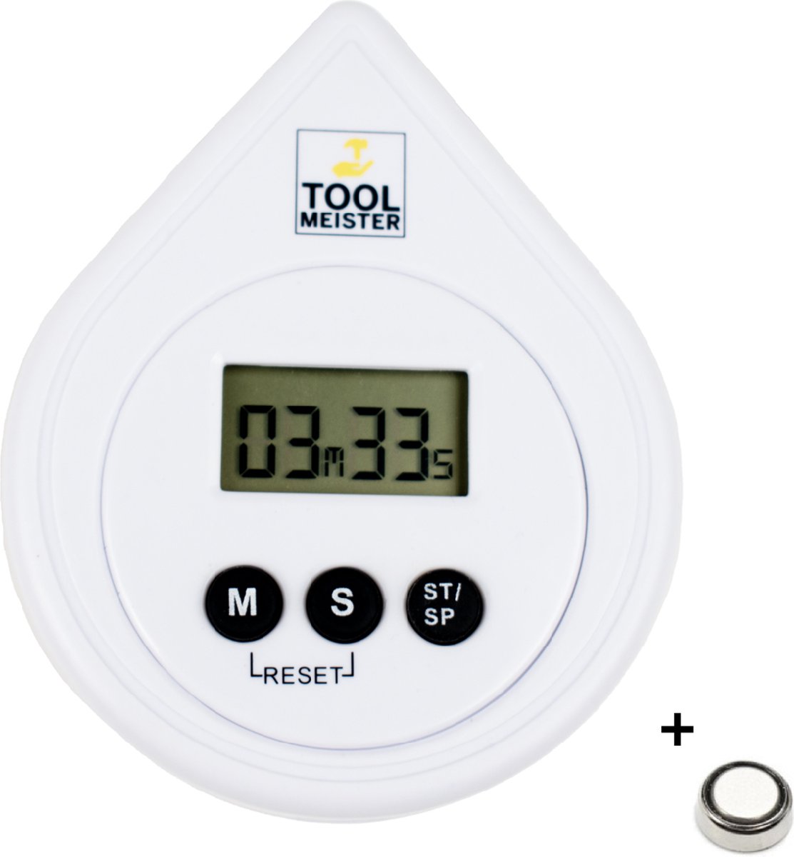 Tool Meister DRUPP - Douchetimer - Douche/Shower/Badkamer Timer & Klok ...