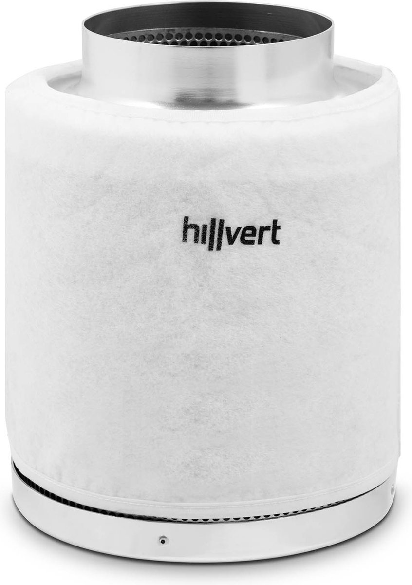 hillvert Actief koolfilter - 110 - 272 m³/h - staal - 130 mm | bol.com