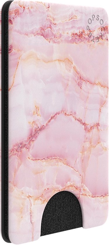 PopSockets PopWallet - Pink Marble | bol