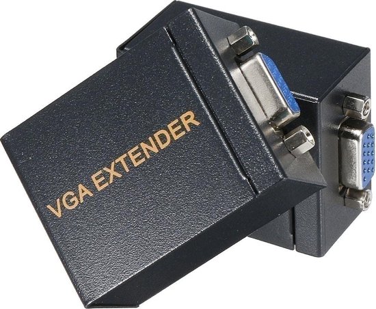 60m VGA naar RJ45 Adapter Netwerk Signaal Extender Zender Over Ethernet ...
