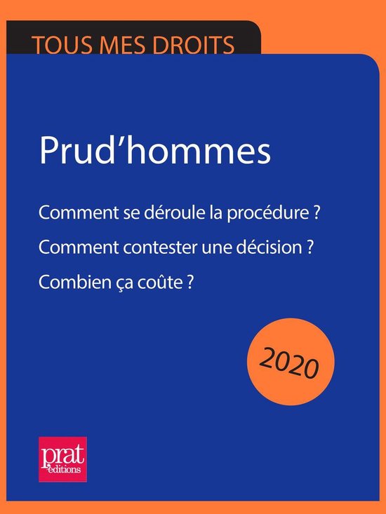 Prud'hommes 2020 (ebook), Brigitte Vert | 9782809514858 | Boeken | bol.com