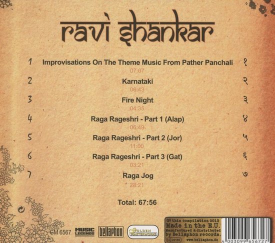 The Sound Of India, Ravi Shankar | CD (album) | Muziek | bol