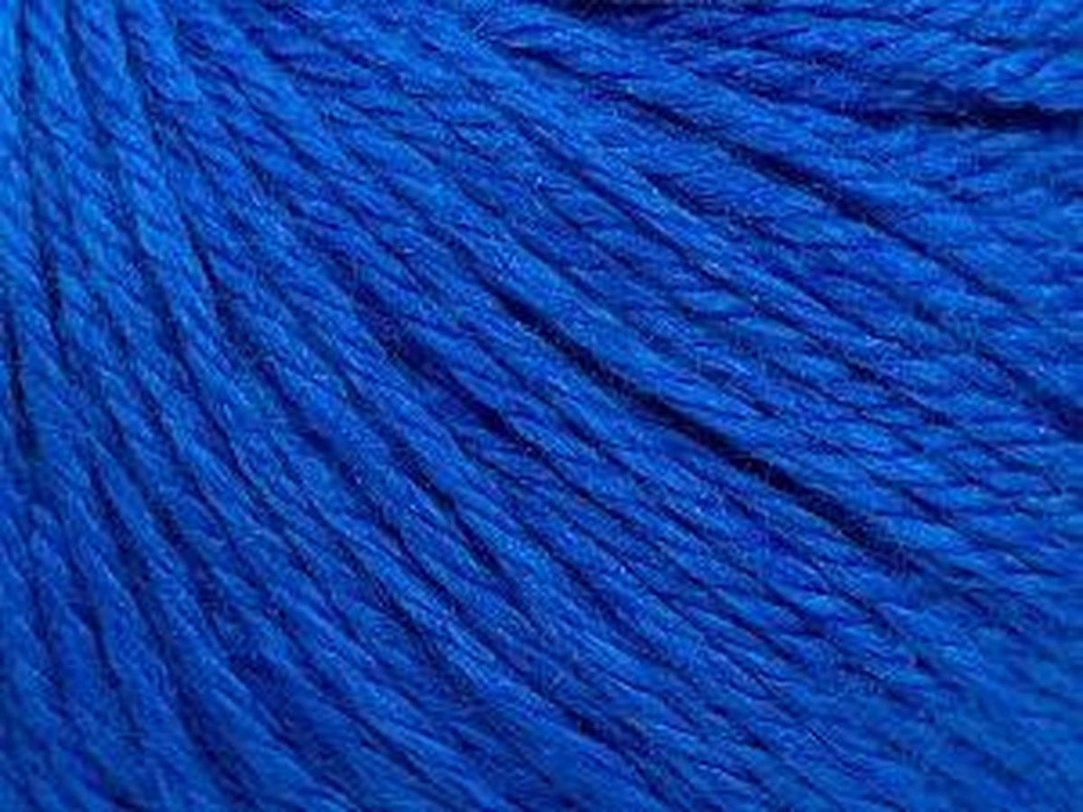 Babywol blauwe merino wol 50grams bollen - merinowol breiwol met acryl ...