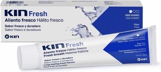 Kin Kin Fresh Aliento Fresco Pasta Dentifrica 125 Ml | bol.com