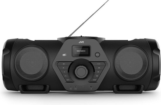 JVC RV-NB300DAB BoomBlaster met CD, USB, DAB+ en Bluetooth Audio ...