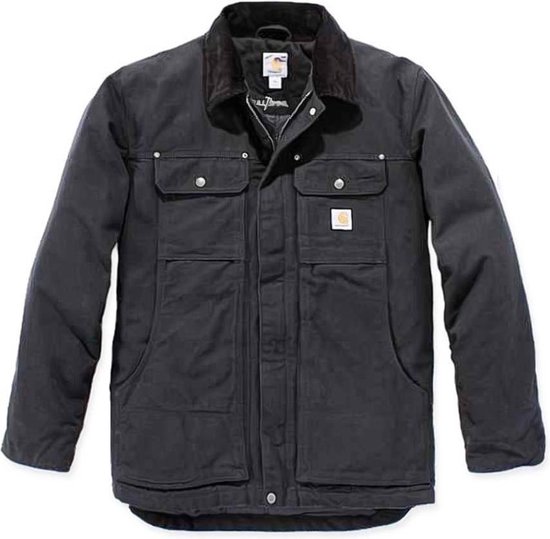 Carhartt Full Swing Traditional Coat Zwart Werkjas Heren XL | bol